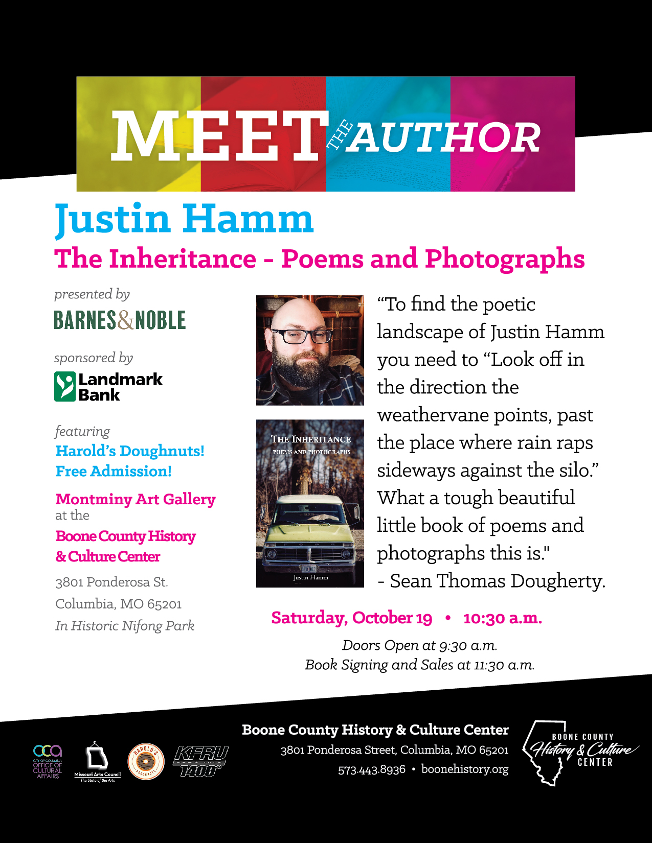 Justin Hamm - The Inheritance - Poems & Photographs - Boone County ...