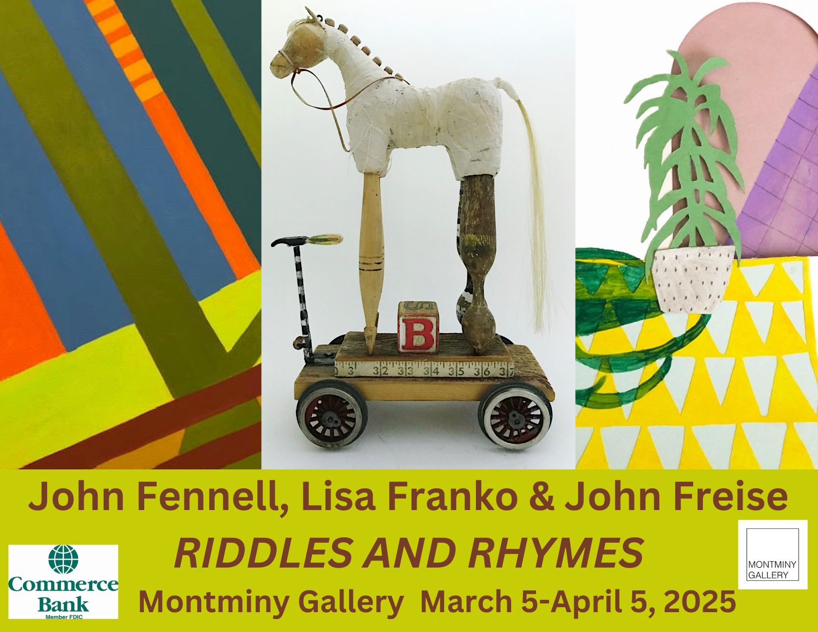 Riddles & Rhymes: John Fennell, Lisa Franko, John Freise - Boone County ...